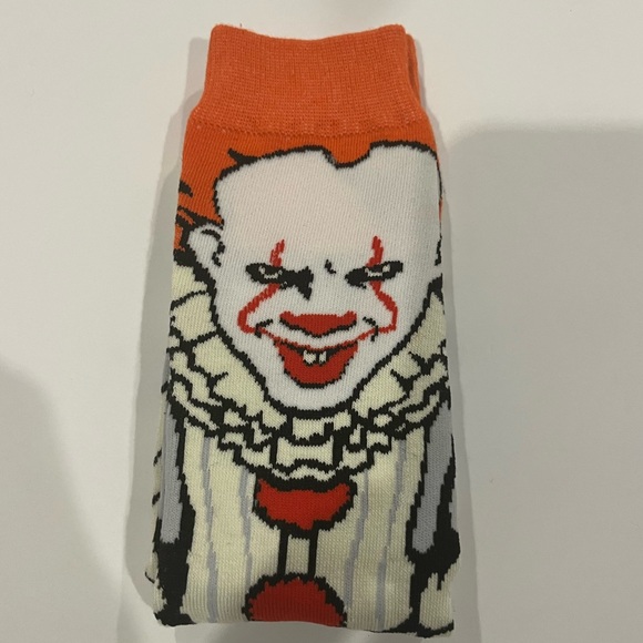 None | Accessories | Nwt Stephen Kings Pennywise It Clown Cotton Socks ...